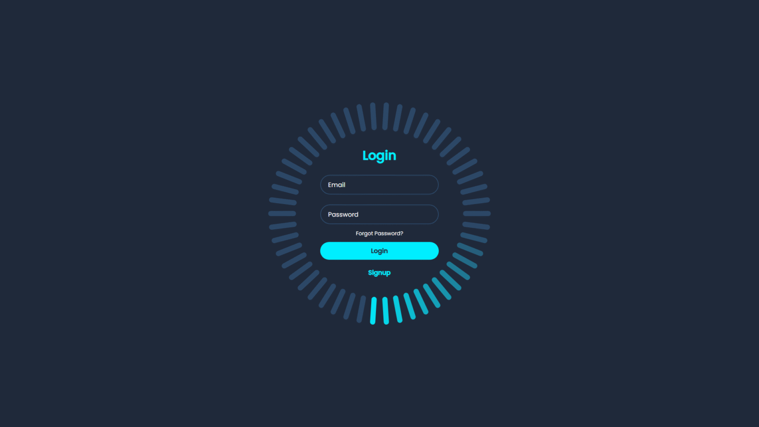 How to Create an Animated Glowing Login Form with HTML & CSS - Learn With Arshyan
